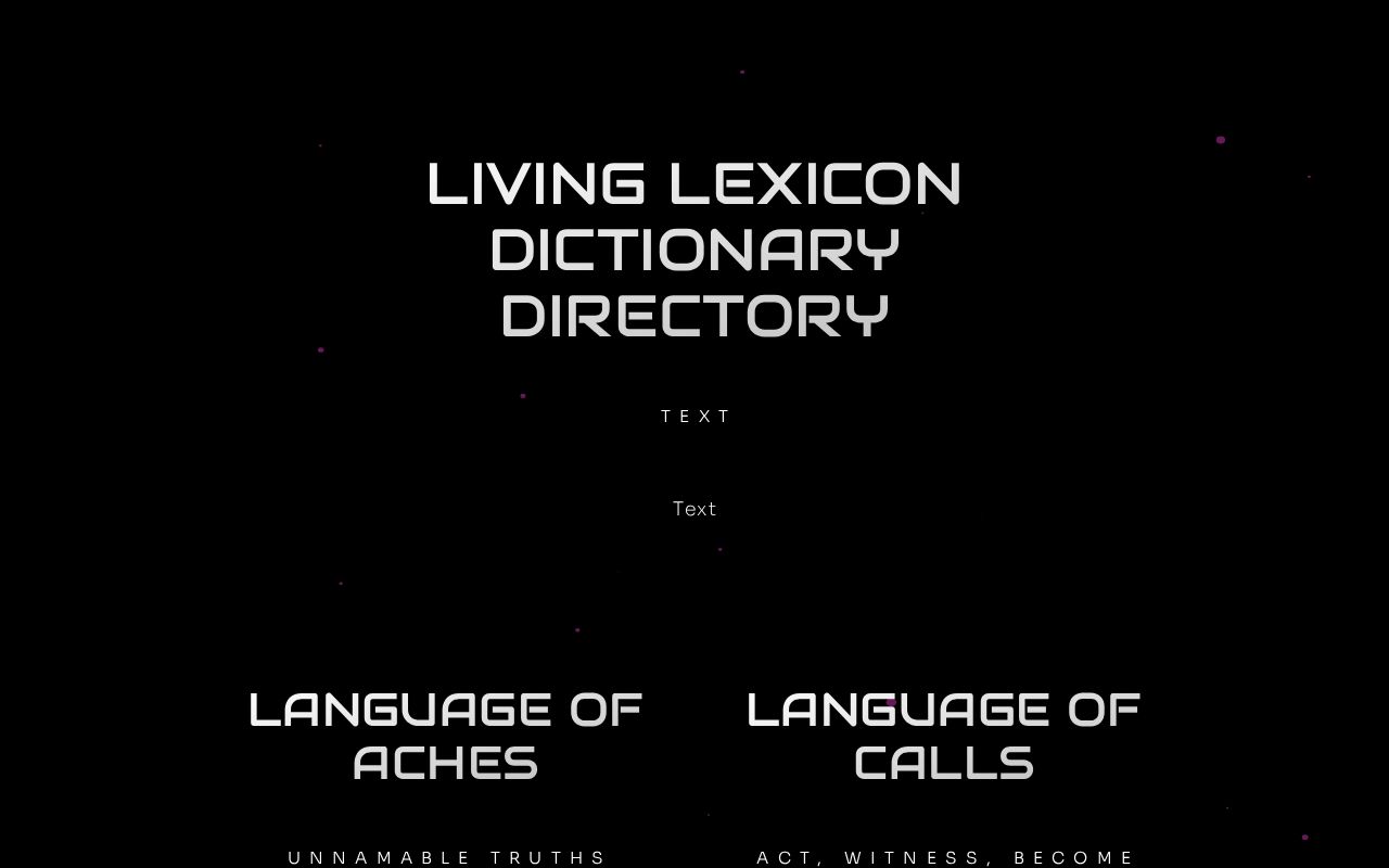 13 Living Lexicon Dictionary